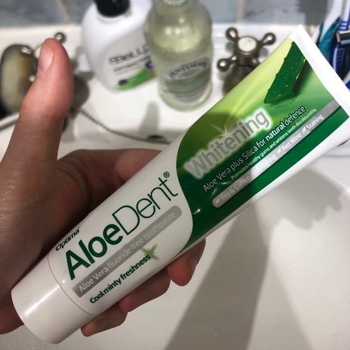 Optima Naturals Aloe Dent Toothpaste Review | abillion