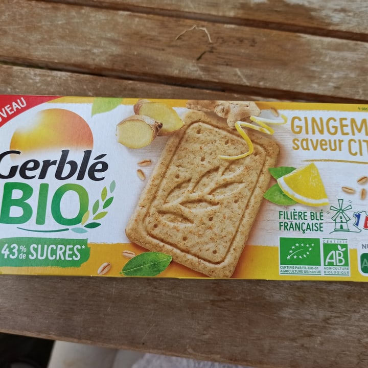 Gerble bio Gâteaux gingimbre saveur citron Review | abillion