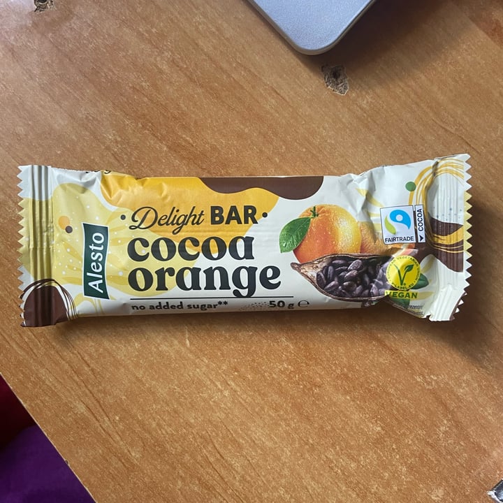 Alesto Delight Bar Cocoa Orange Review | abillion
