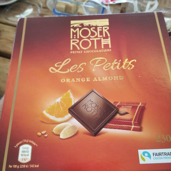 Moser Roth Orange & Almond Chocolate Review | abillion
