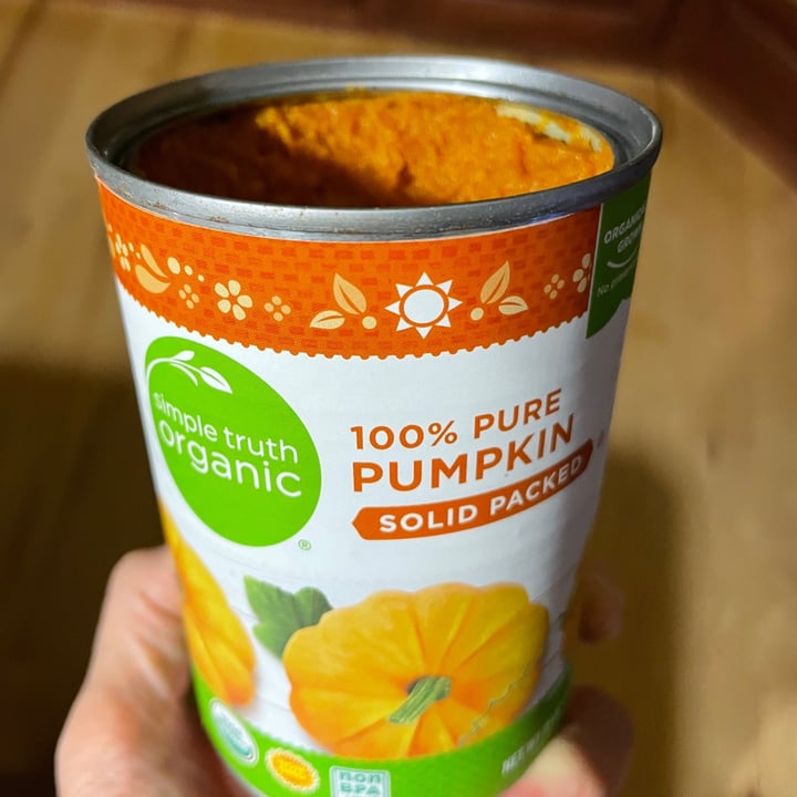 Simple Truth 100% pure pumpkin solid packed Review | abillion