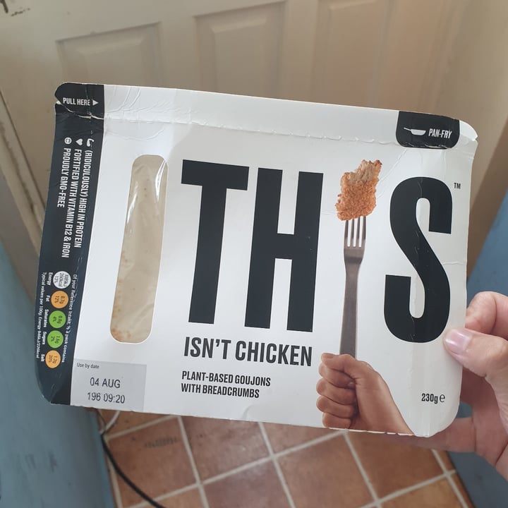 THIS This isn't Chicken Plant-Based Goujons with Breadcrumbs Review ...