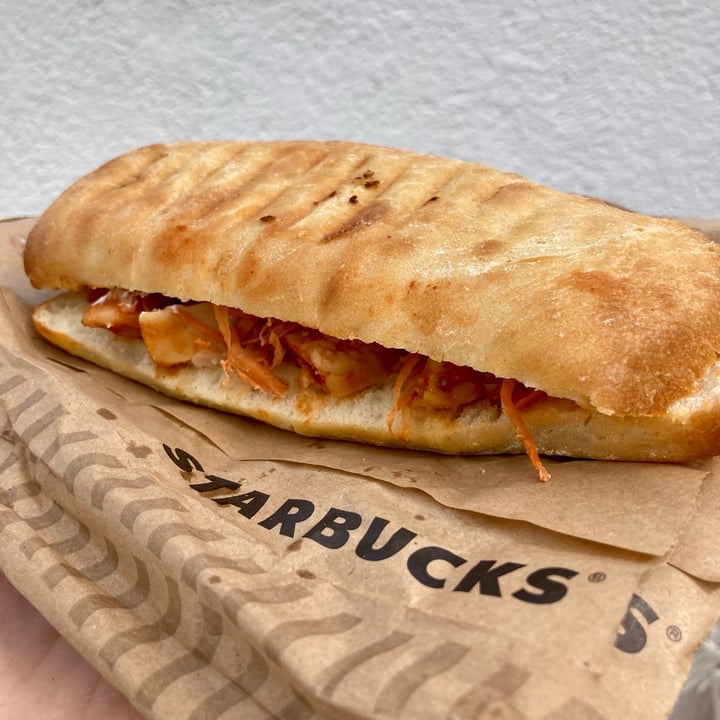 Starbucks Barcelona, Spain Panini BBQ Review | abillion
