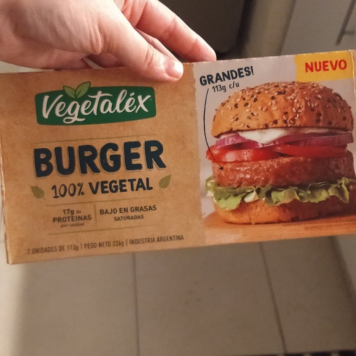 Vegetalex Burger 100% Vegetal Review | abillion