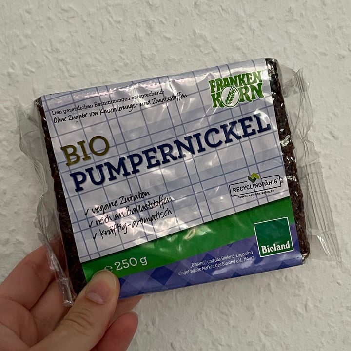 Franken Korn Bio Pumpernickel Review | abillion