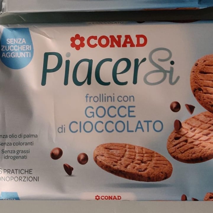 Piacersi | Conad Frollini con gocce di cioccolato Review | abillion
