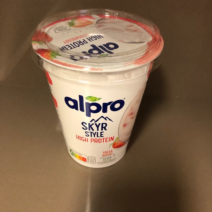 Alpro Fresa Morango Soja Skyr Style High Protein Review | abillion