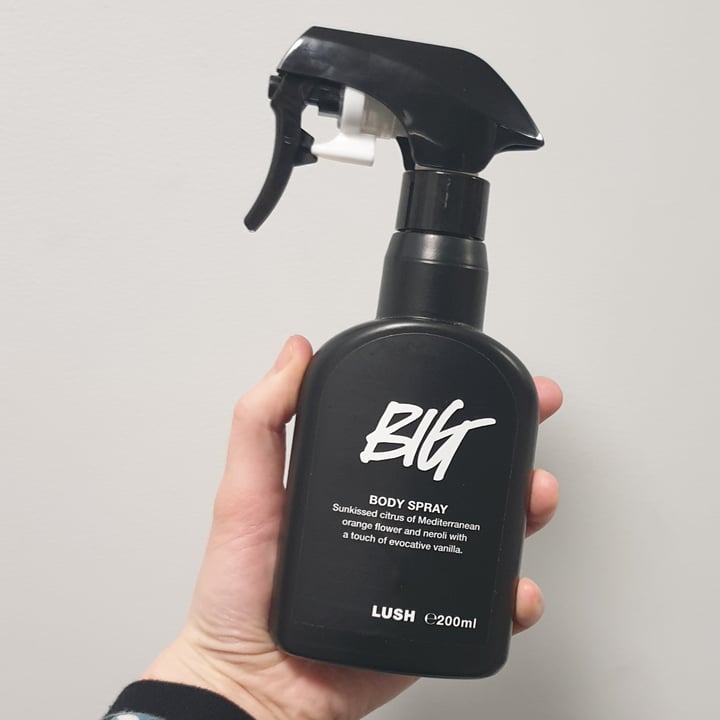 Lush Fresh Handmade Cosmetics Big Body Spray Review Abillion