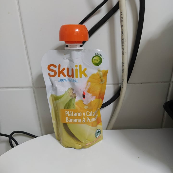 Skuik Puré de plátano y calabaza Review | abillion