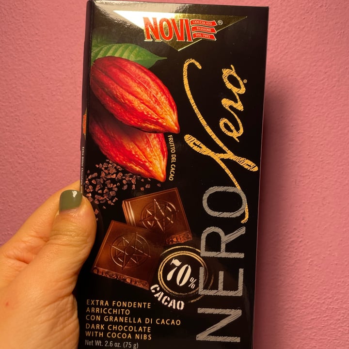 Novi Extra fondente con granella di cacao Review | abillion
