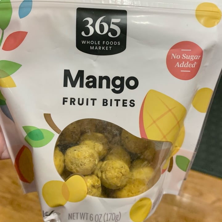 Whole Foods Market 365 Fruit Bites Mango Review | abillion