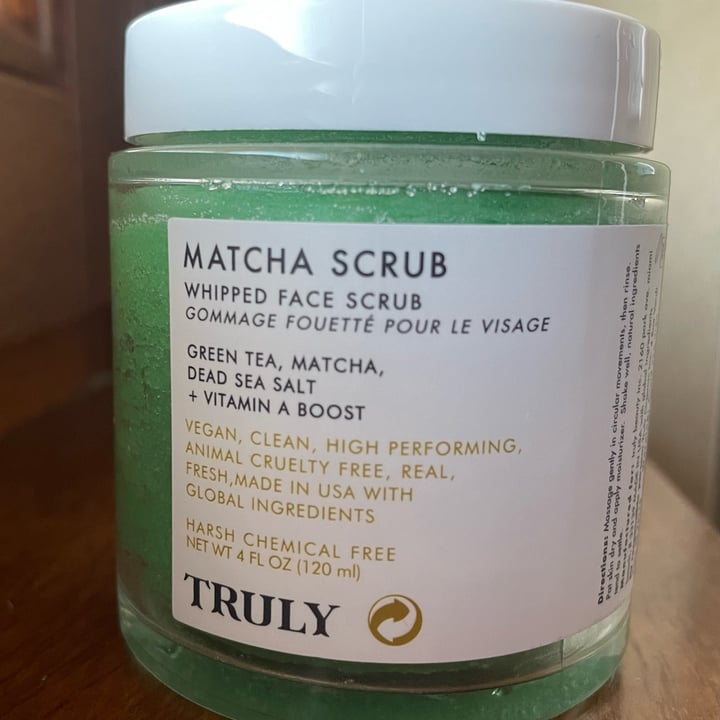 Truly Beauty Matcha Scrub Review | abillion