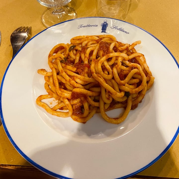 Soldano in Duomo Prato, Italy Pici Al Pomodoro Review | abillion