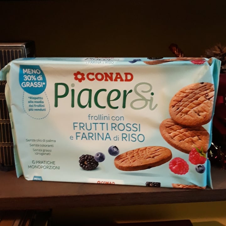 Piacersi | Conad Frollini Con Frutti Rossi e Farina Di Riso Review ...