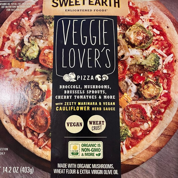 Sweet Earth Veggie Lover's Pizza Review | abillion