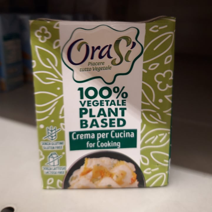 OraSí 100% plant based Crema per cucinare Review | abillion