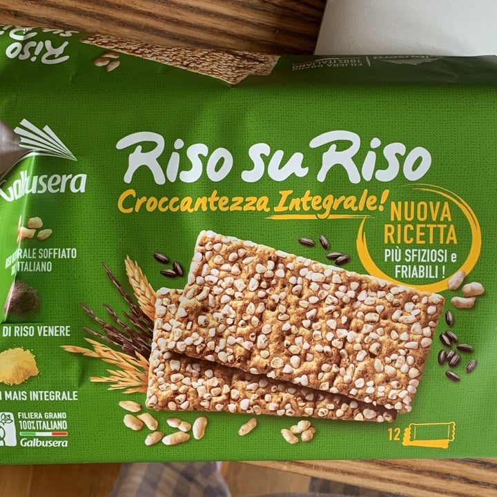 Galbusera Crackers Riso su Riso croccantezza integrale Review | abillion