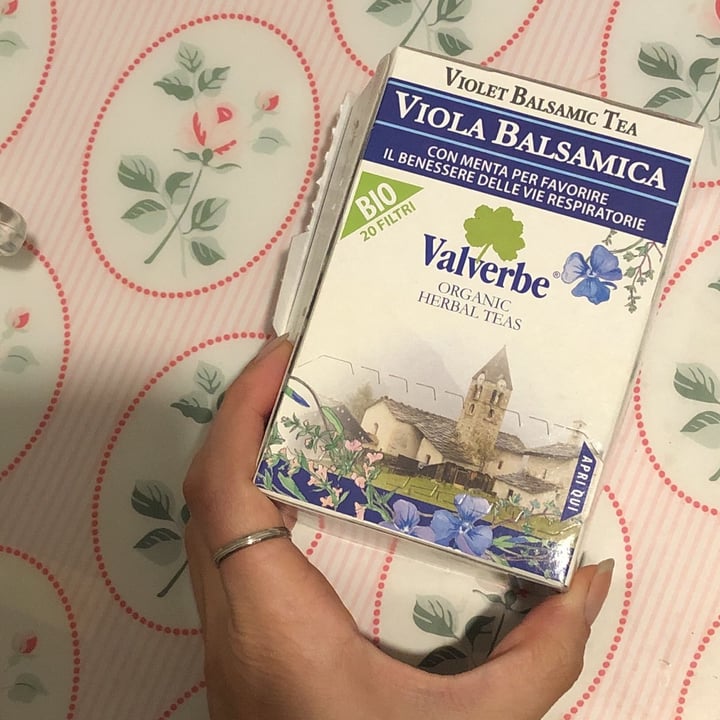 Valverbe Viola Balsamica Violet Balsamic Tea Review | abillion