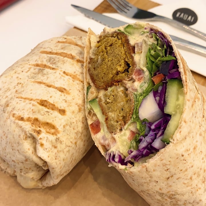 KAUAI Checkers Constantia Cape Town, South Africa Falafel, Avo Wrap ...