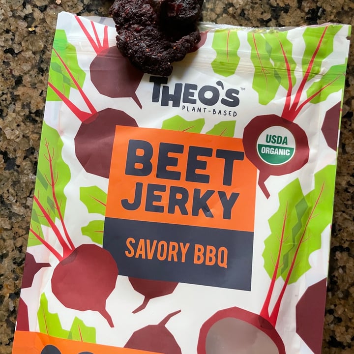 theo’s plant-based savory bbq beet jerky Review | abillion