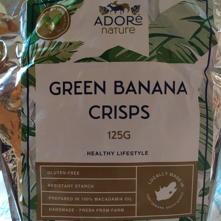Adoré Nature Green Banana Crisps Review | abillion