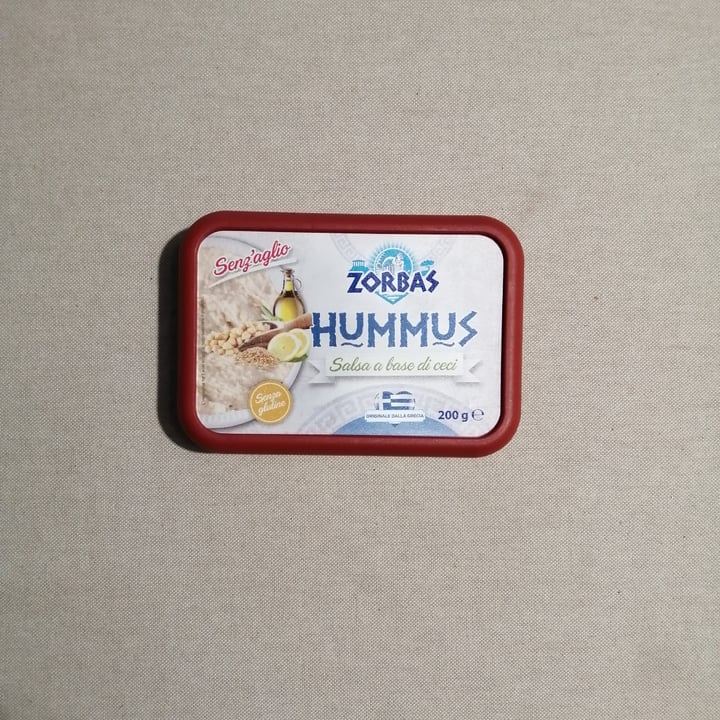 Zorbas Hummus Senz’aglio Review | abillion
