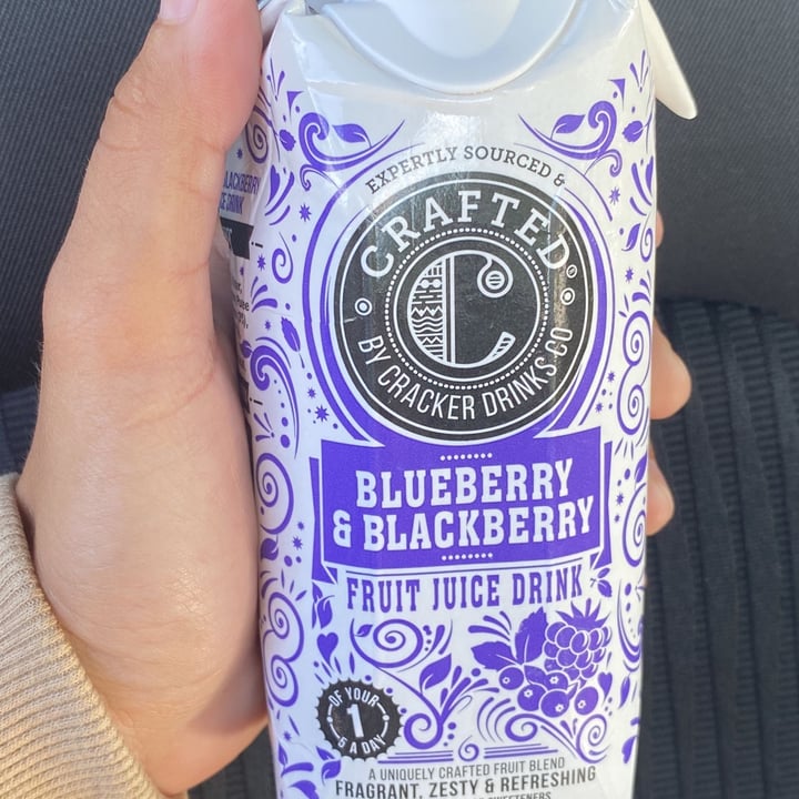 crafted by cracker Drinks Co Blueberry and Blackberry Fruit Juice ...