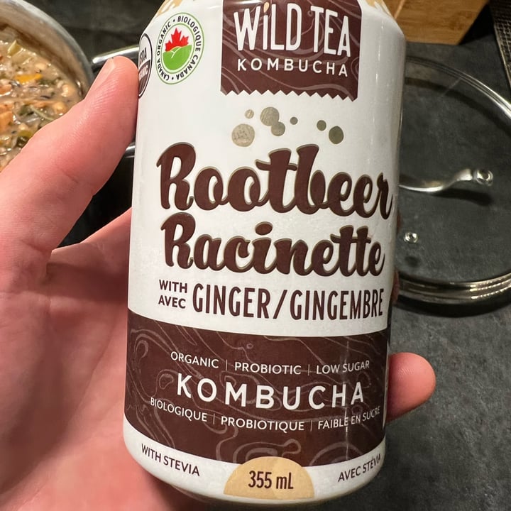 Wild Tea Kombucha Root beer with ginger Review | abillion