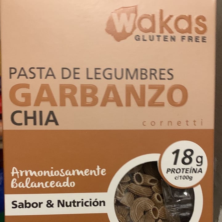 Wakas Pasta de Legumbres Garbanzo y Chía Review | abillion