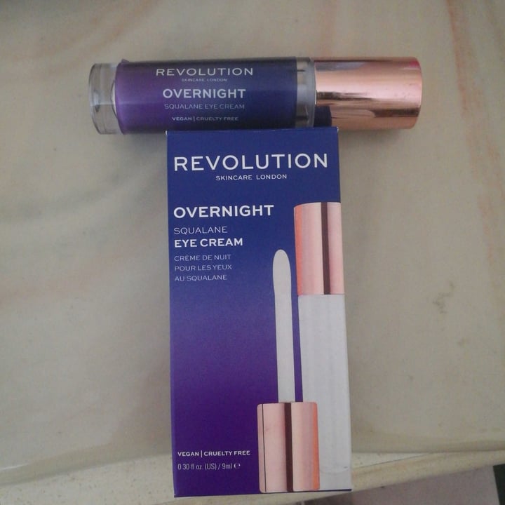 Revolution Beauty Overnight eye cream Review | abillion