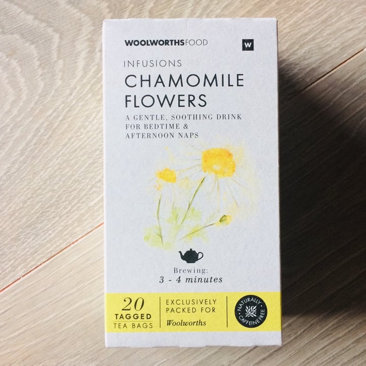 Woolworths Food Chamomile Tea Review | abillion