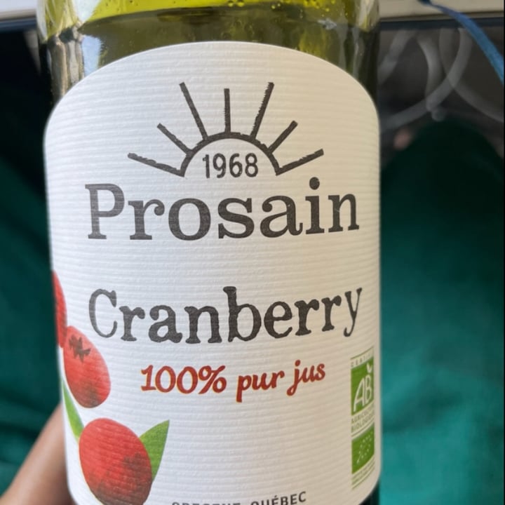 Prosain cranberry pur juice Review | abillion