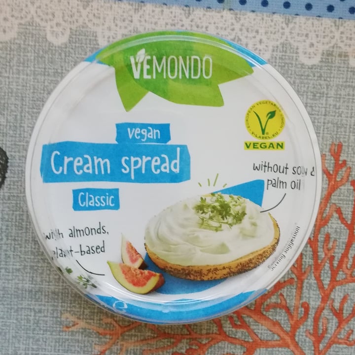 Vemondo Vegan Cream Spread Classic Review | abillion
