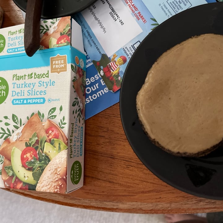 Simple Truth Plant Based Turkey Style Deli Slices Salt & Pepper Review ...