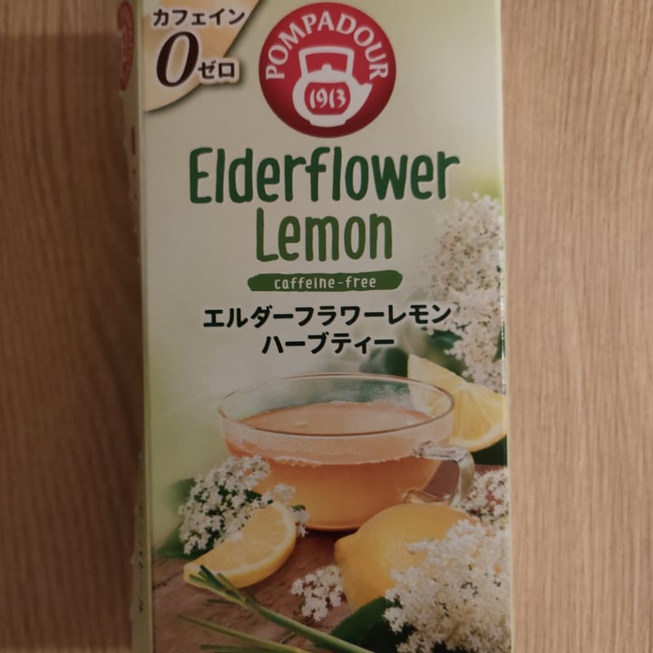 Pompadour Elderflower Lemon Herb Tea Review | abillion