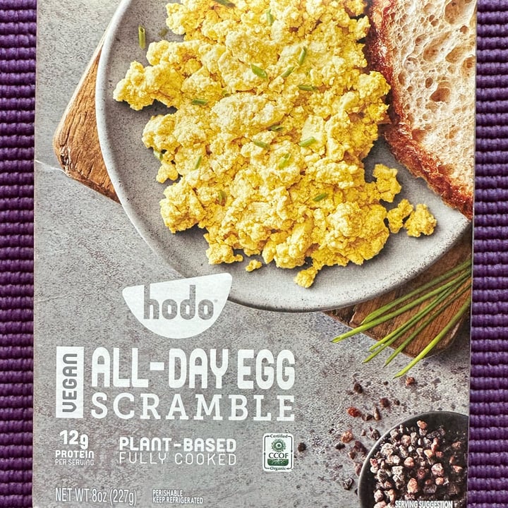 Hodo Vegan All-Day Egg Scramble Review | abillion