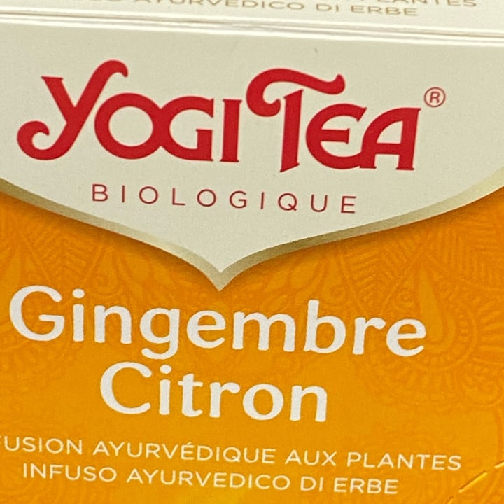 Yogi Tea Organic Te' zenzero e limone Review | abillion