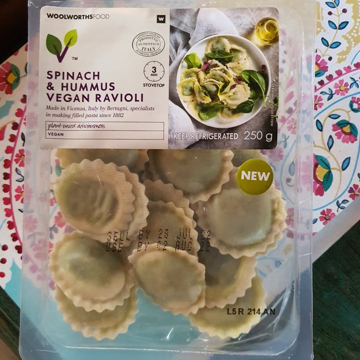 Woolworths Spinach And Hummus Ravioli Review | abillion