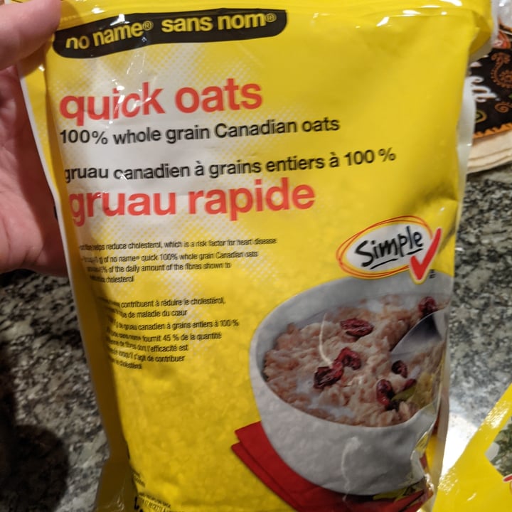 No Name Quick Oats Review Abillion