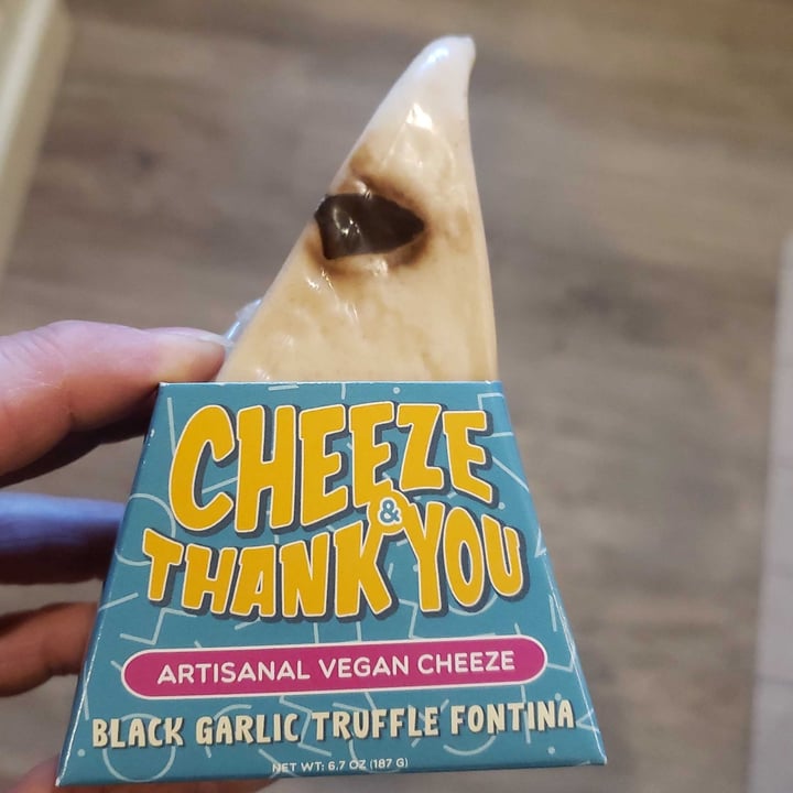 Cheeze & Thank You Black Garlic Truffle Fontina Review | abillion