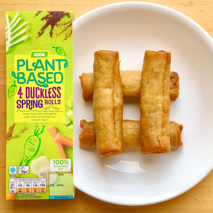 ASDA Duckless Spring Rolls Review | abillion