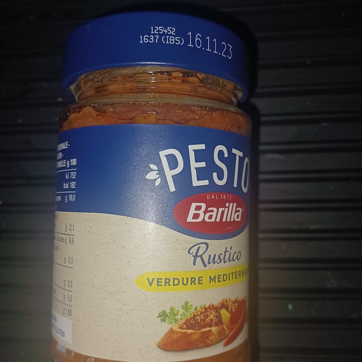 Barilla Pesto Rustico Verdure Mediterranee Review | abillion