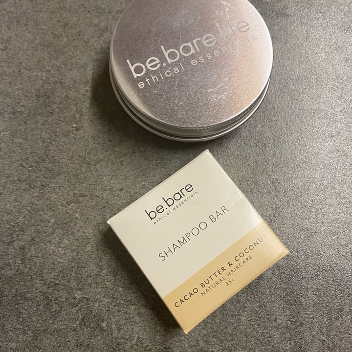 Be.Bare Travel size Shampoo Bar Cacao butter & Coconut Review | abillion