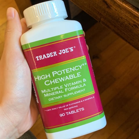 Trader Joe's High potency chewable multivitamin Reviews | abillion