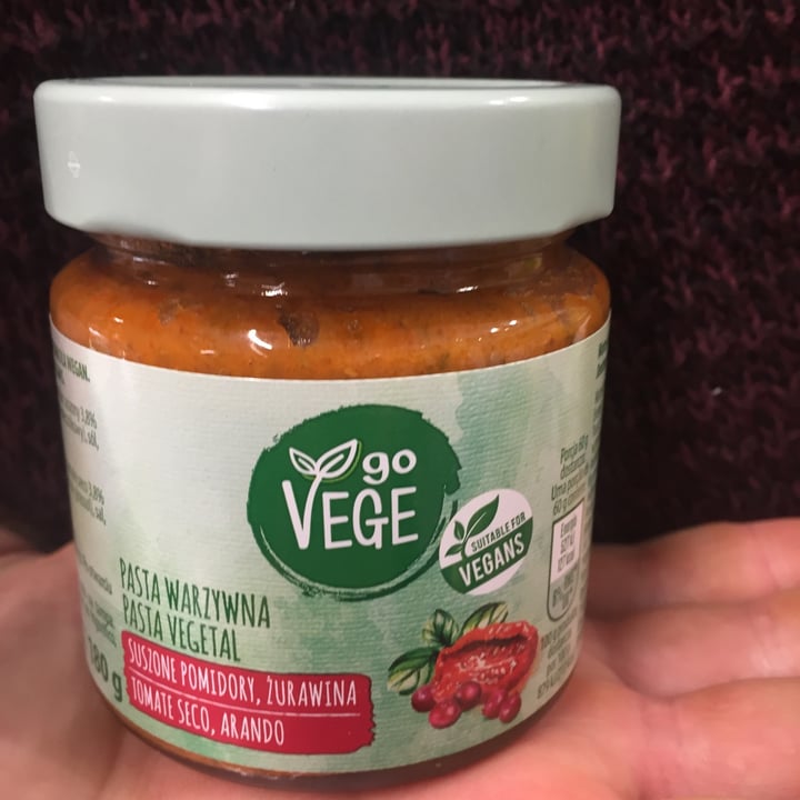 Go Vege Vegetable Spread dried tomato and cranberries Review | abillion