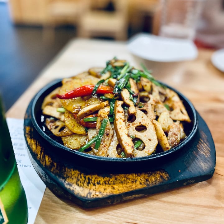 Old Chengdu Sichuan Cuisine Outram, Singapore Hot Plate Potatoes and ...