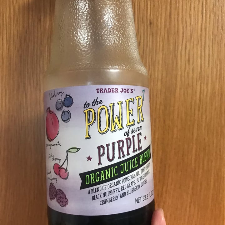 Trader Joe's Power of Seven Purple Juice Review | abillion