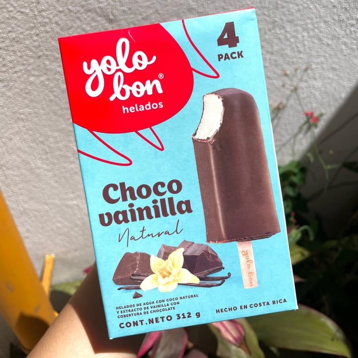 Yolo bon Helado de vainilla con cobertura de chocolate Review | abillion