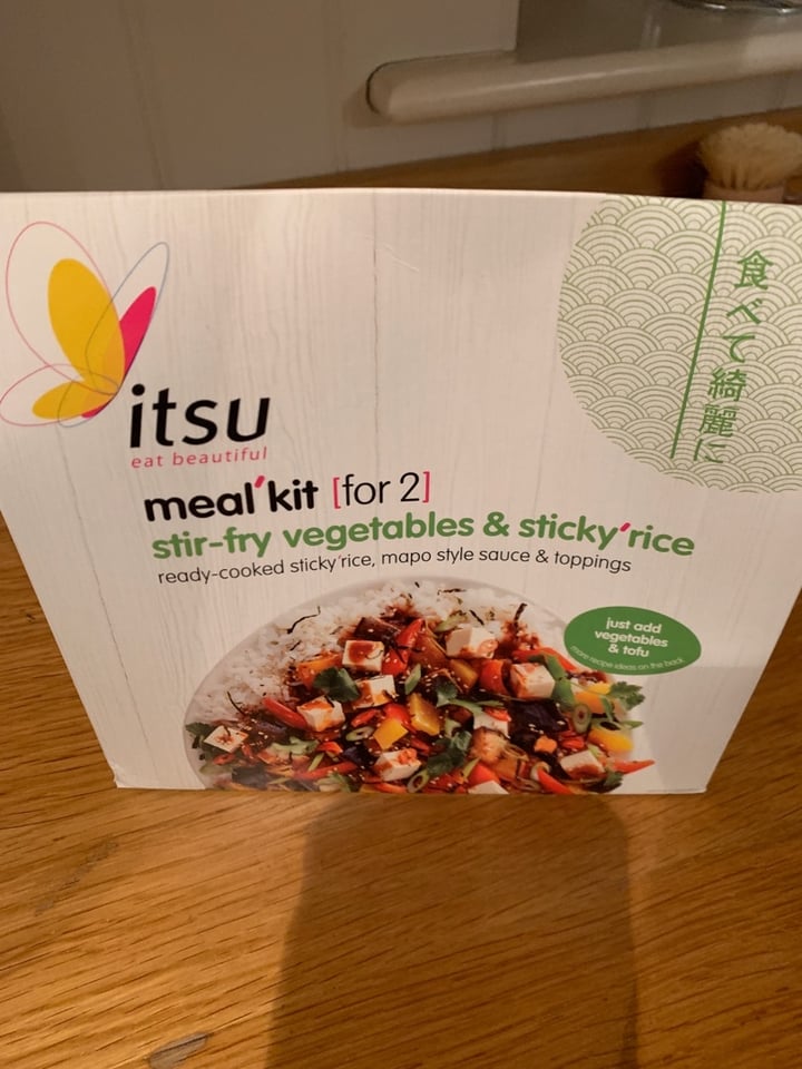 itsu Stir Fry Vegetables & Sticky Rice Review | abillion