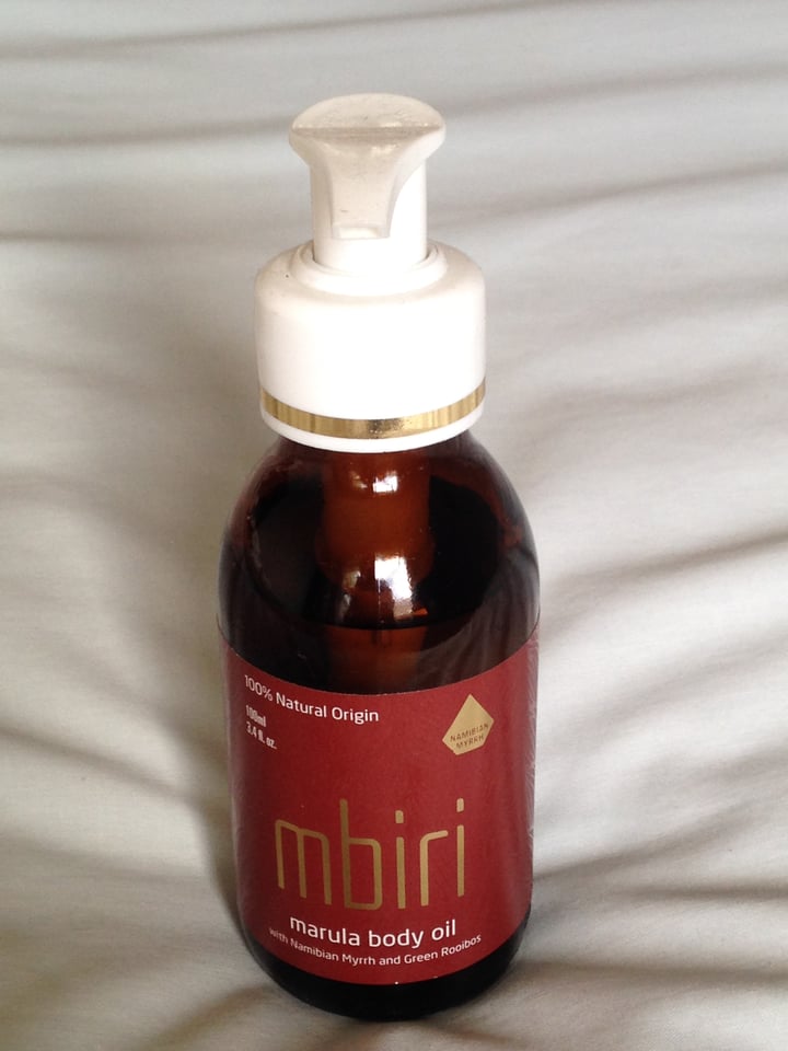 Mbiri Natural Skincare Marula Body Oil Review | abillion
